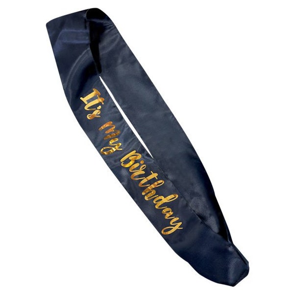Navy Blue Sash - Etsy