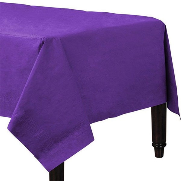 Purple Tablecloth - Etsy