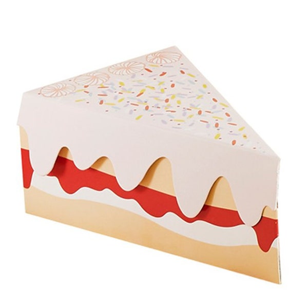 Cake Slice Box - Etsy