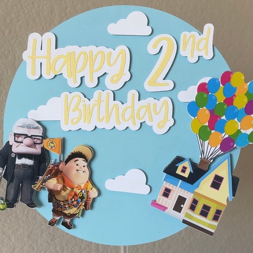 UP Inspired Cake Topper - Etsy