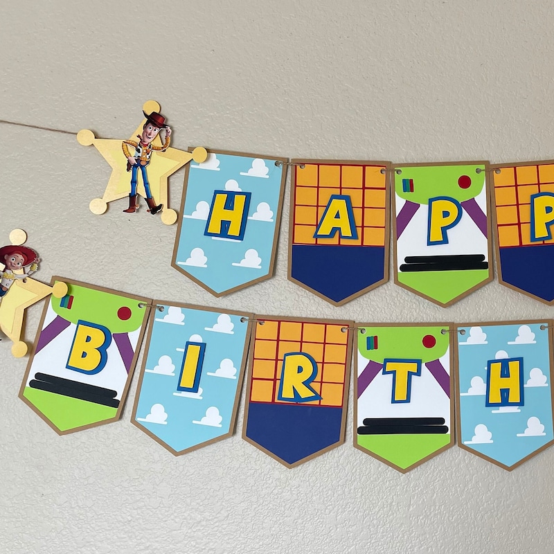 Toy Story Banner - Etsy