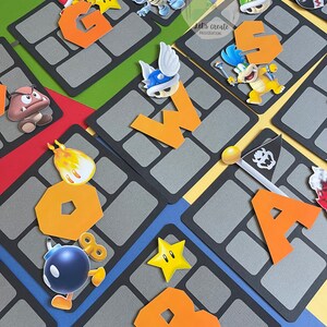 Bowser Bash Birthday Banner, Bowser Birthday Decorations, Super Video ...