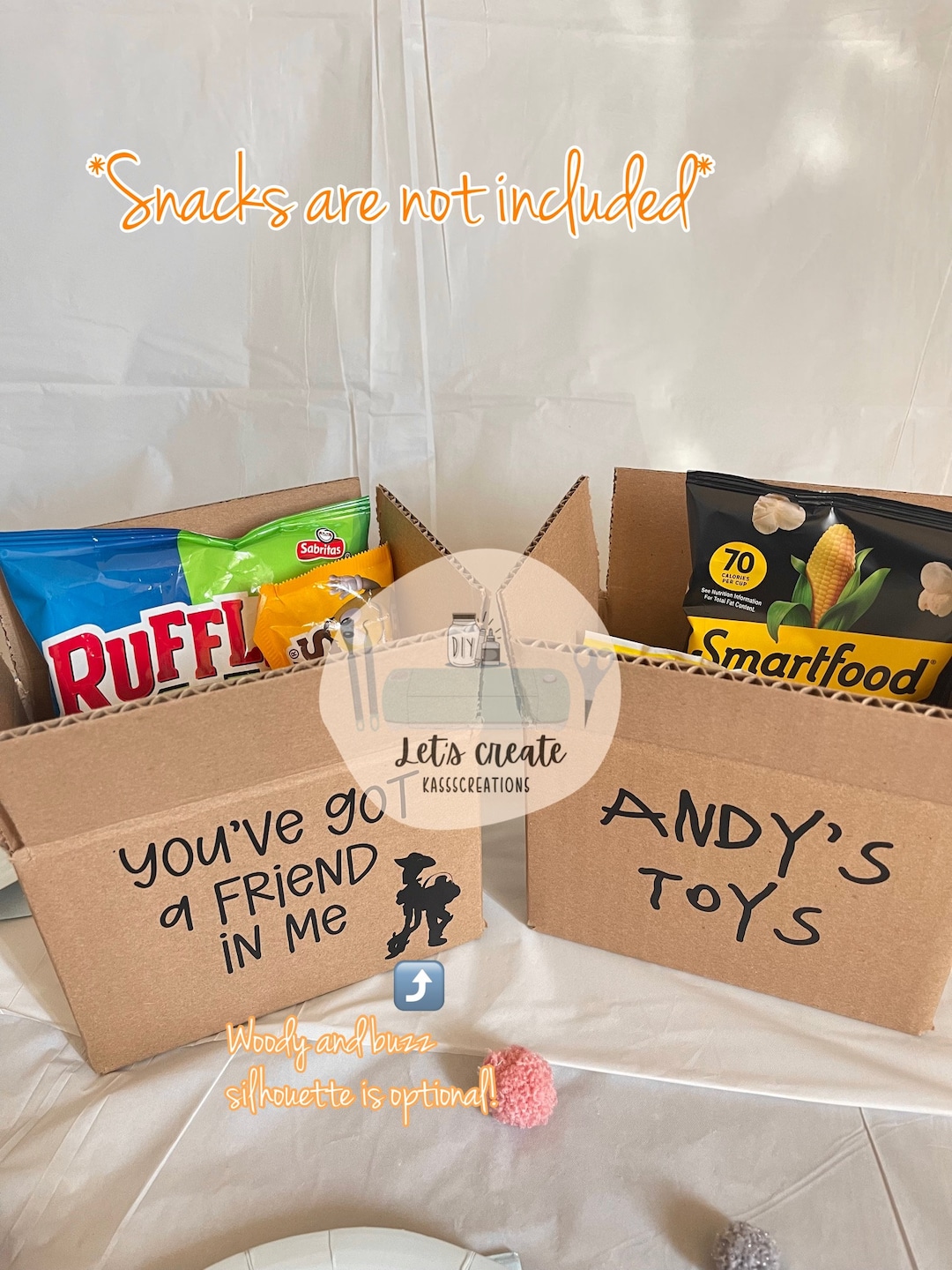 Toy Story Party Favors, Andy Treat Boxes, Goodie Boxes, Toy Story Party ...