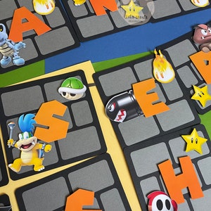 Bowser Bash Birthday Banner, Bowser Birthday Decorations, Super Video ...