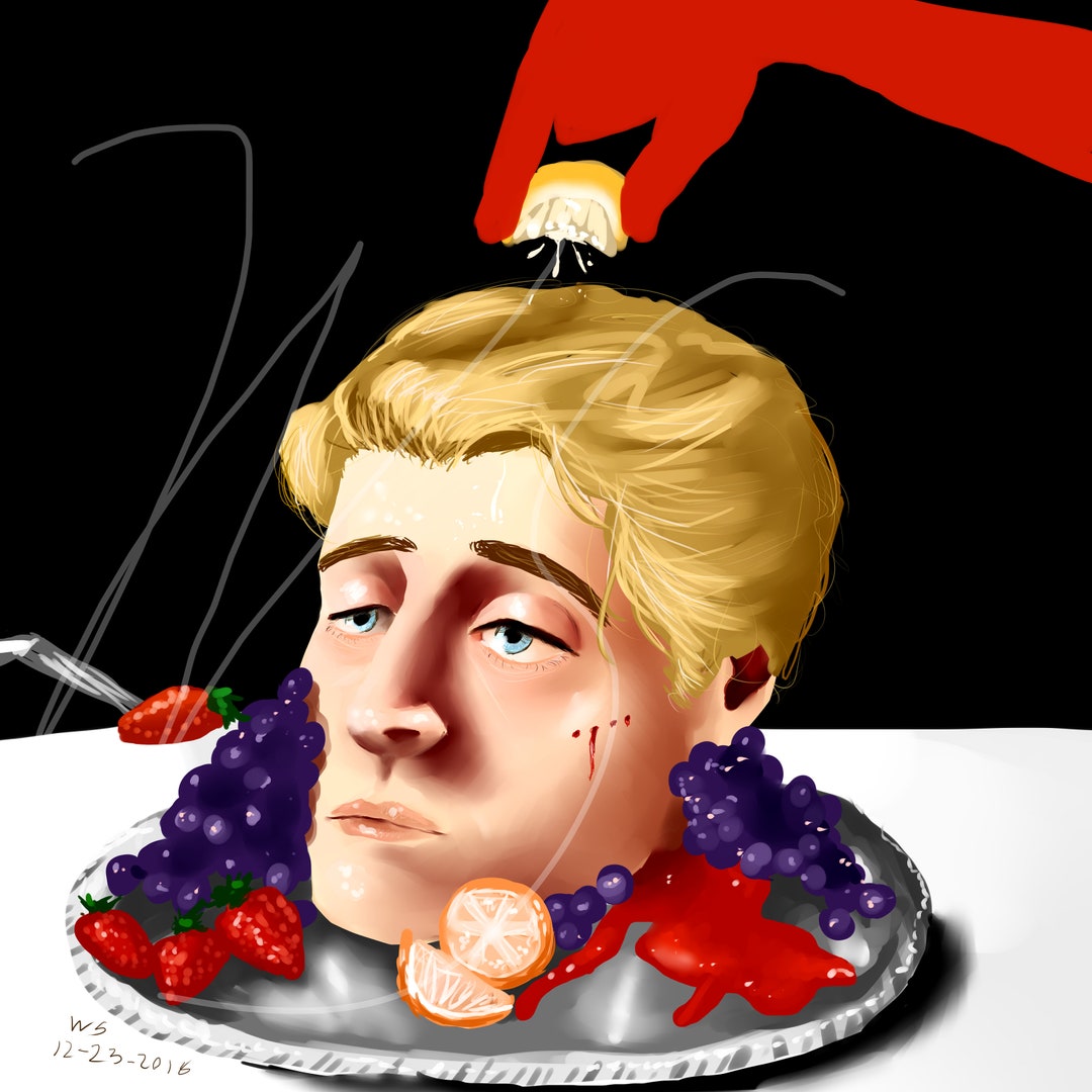 Printable Digital Download Original Art Digital Painting of Man ...