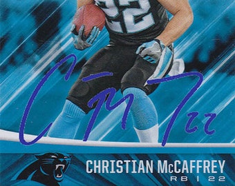 Christian Mccaffrey Card - Etsy