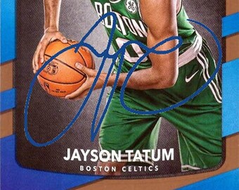 Jayson Tatum Autograph - Etsy