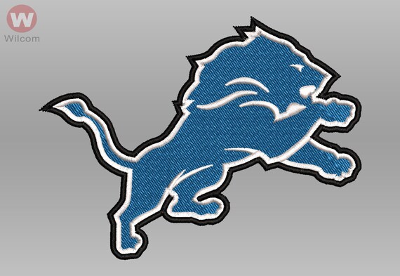 NFL Detroit Lions Machine embroidery design pattern 3 | Etsy