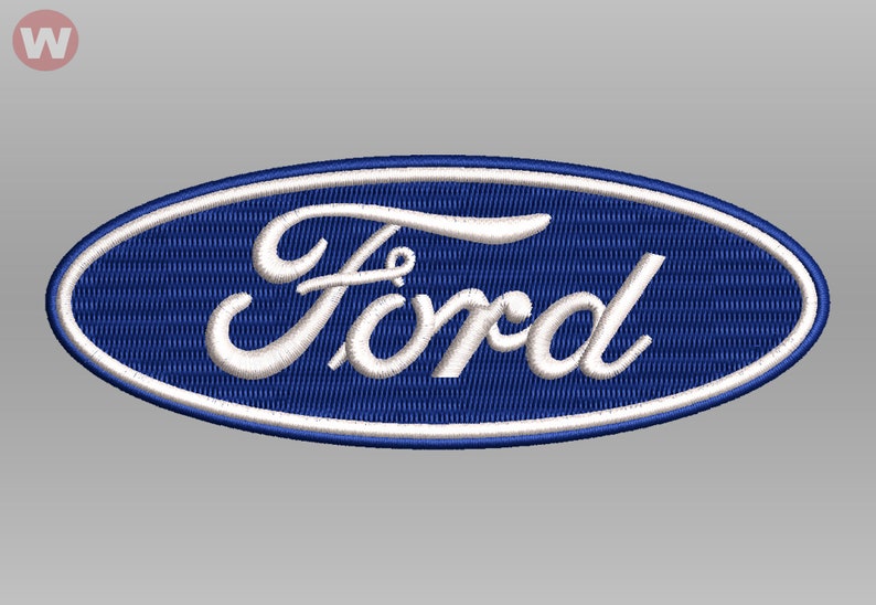 Ford logo Machine embroidery design 4 sizes | Etsy