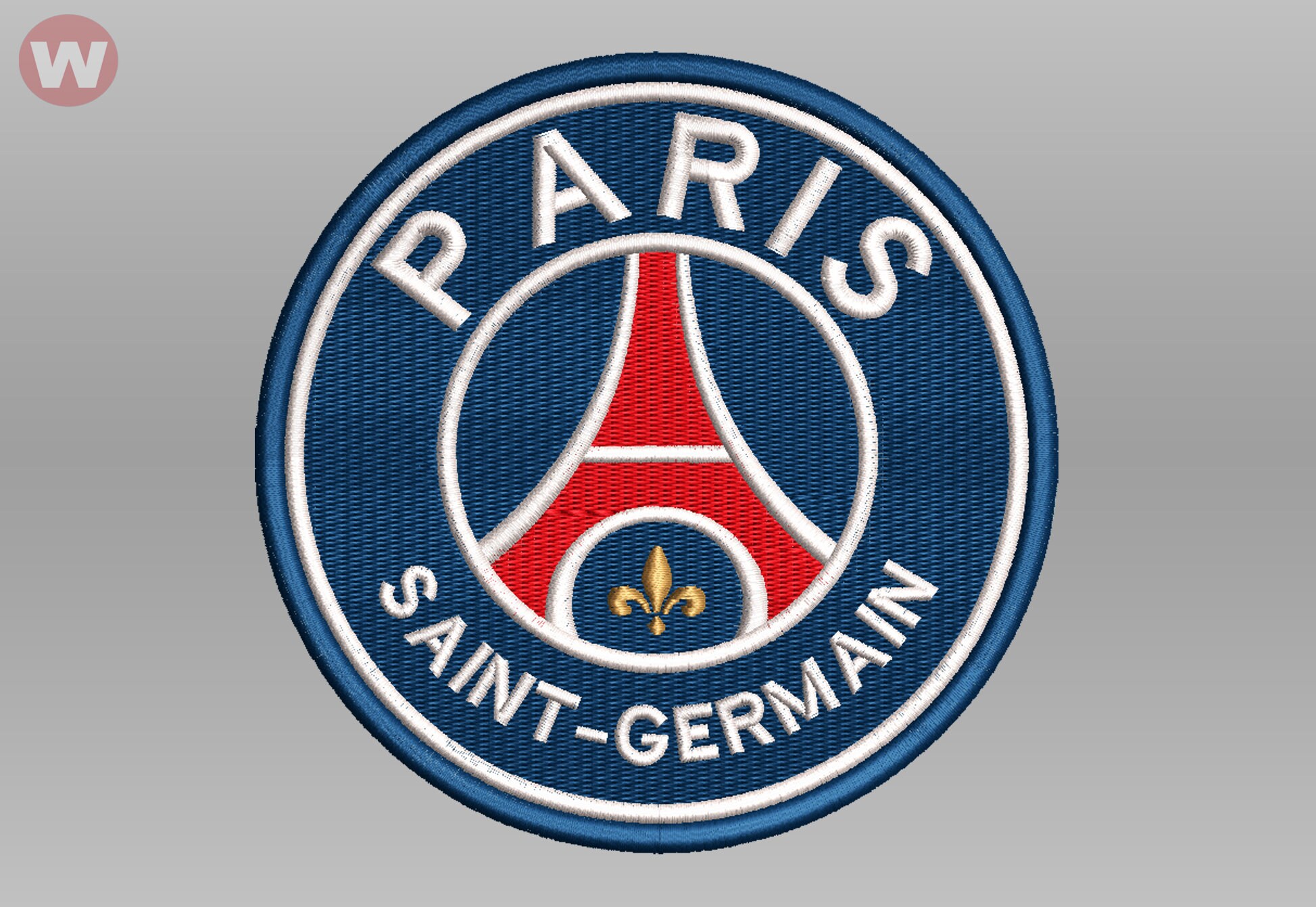 Paris Saint-Germain / PSG logo Machine embroidery design 3 | Etsy