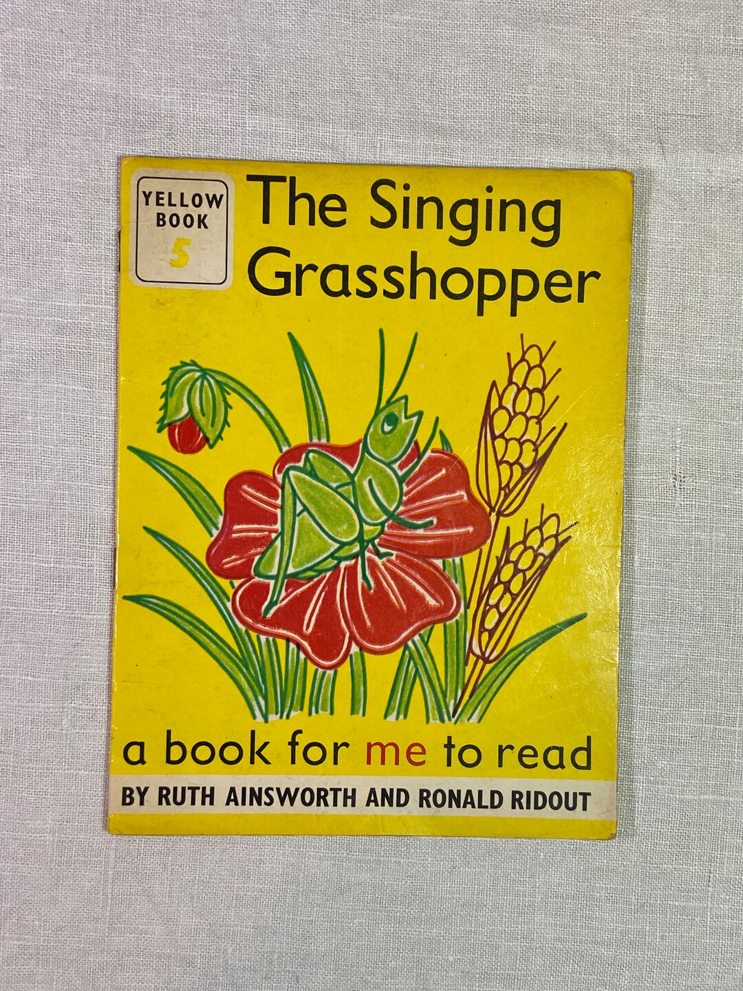 Vintage Reader THE SINGING GRASSHOPPER a Book for Me to Read 1970 by ...