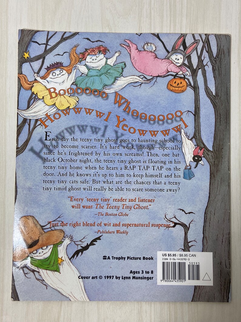 The Teeny Tiny GHOST by Kay Winters Book 90s Illustrated Children’s ...