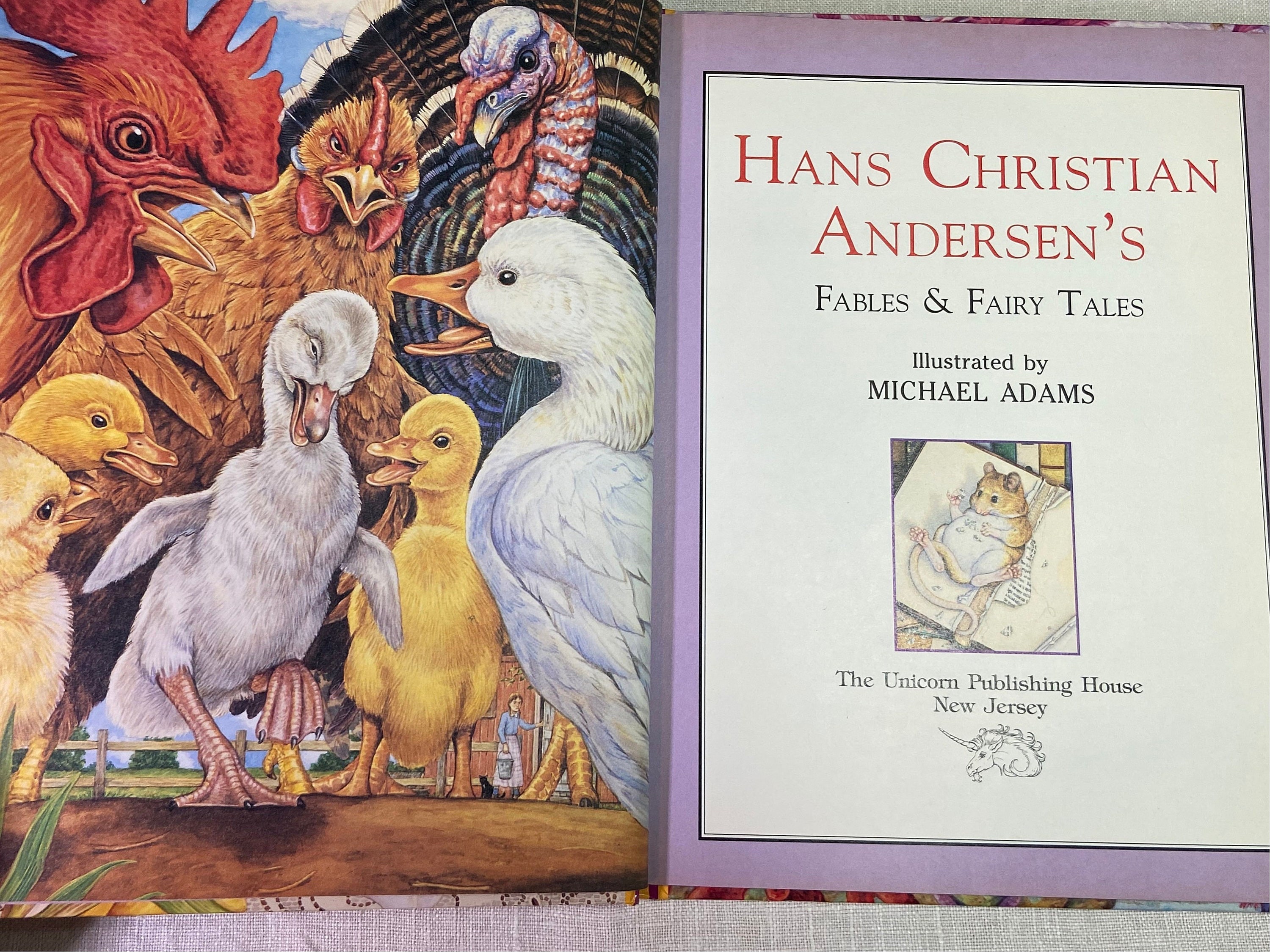 Hans Christian Andersen Fables & Fairy Tales Storybook Treasury ...