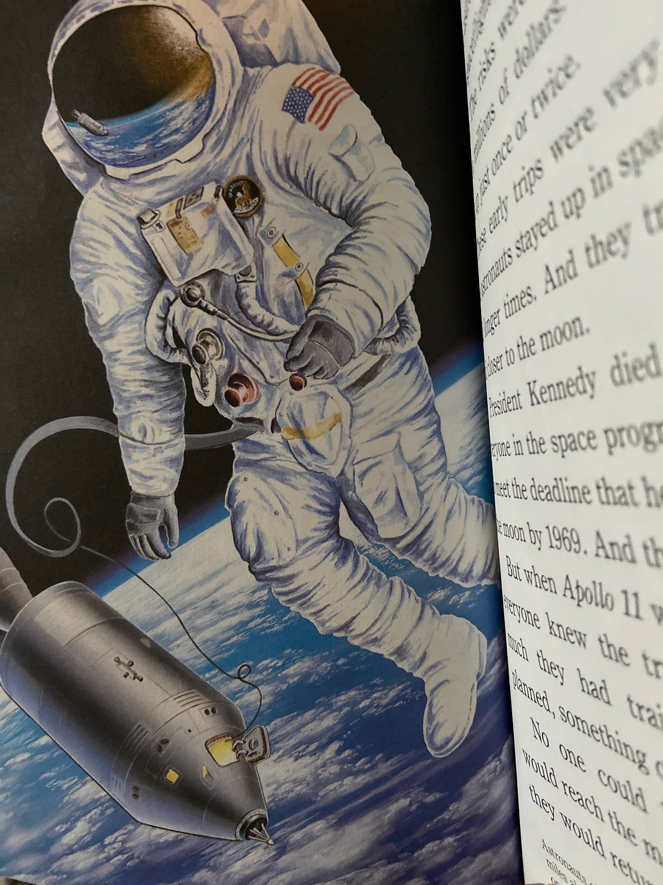 Reader MOONWALK the First Trip to the Moon Step Into Reading - Etsy