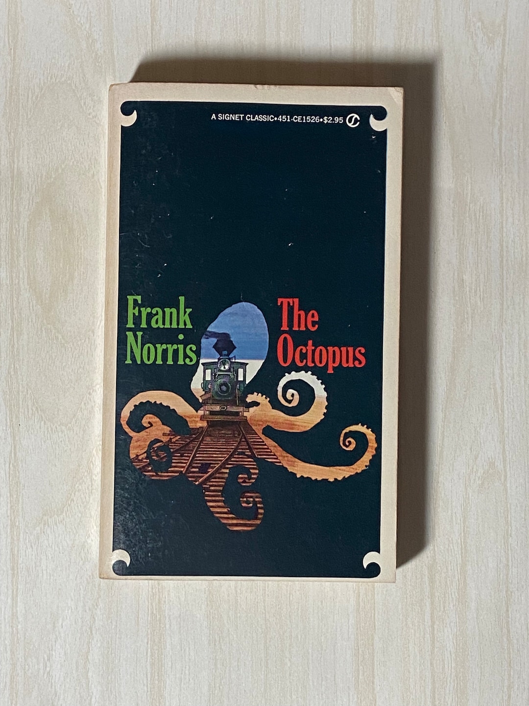 The Octopus Frank Norris 1964 Classic Literature 60s Softcover the Epic ...