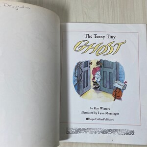 The Teeny Tiny GHOST by Kay Winters Book 90s Illustrated Children’s ...