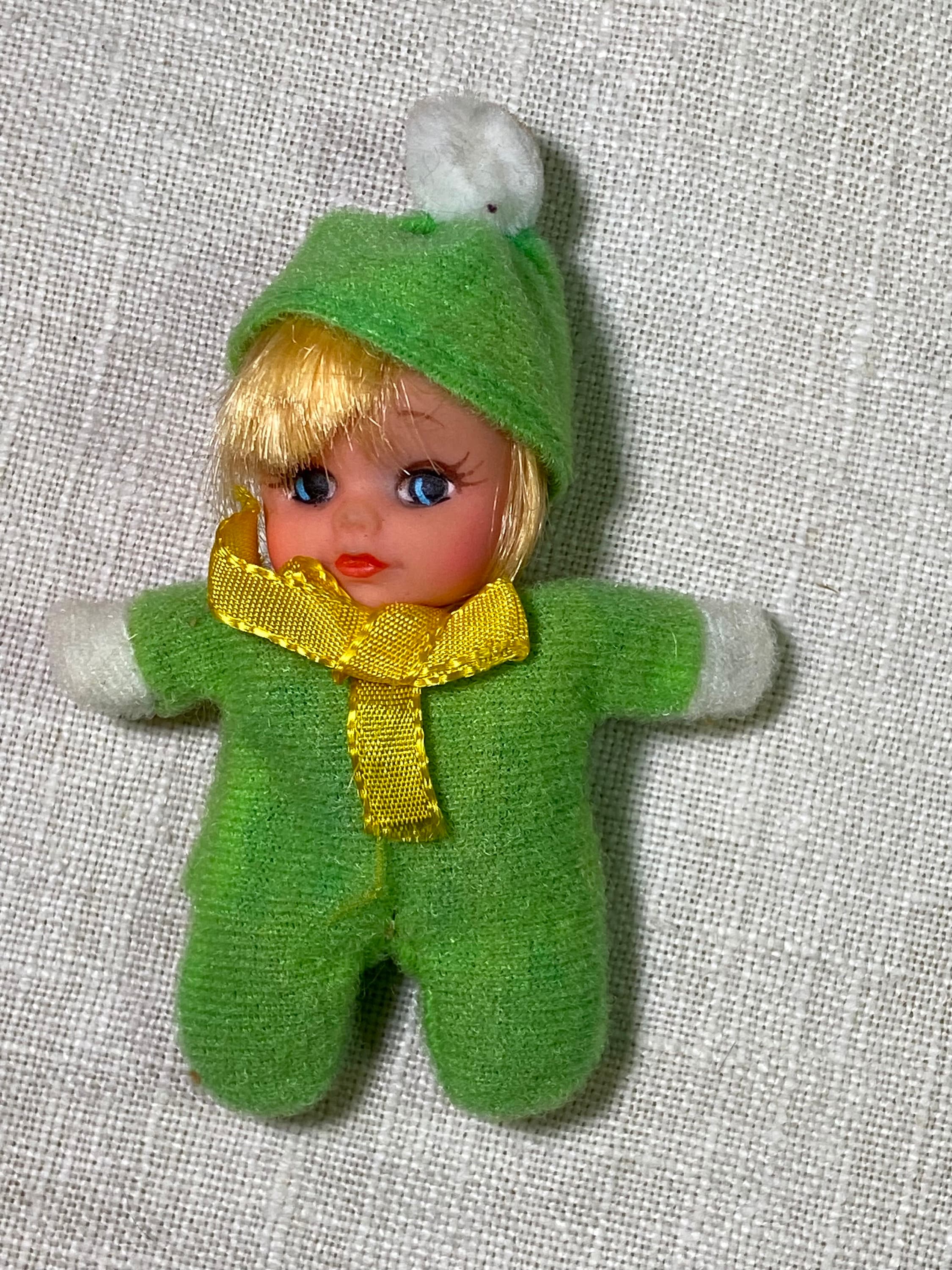 Fun World Matchpack Doll 3 Vintage Miniature Pocket Plastic Beanie ...