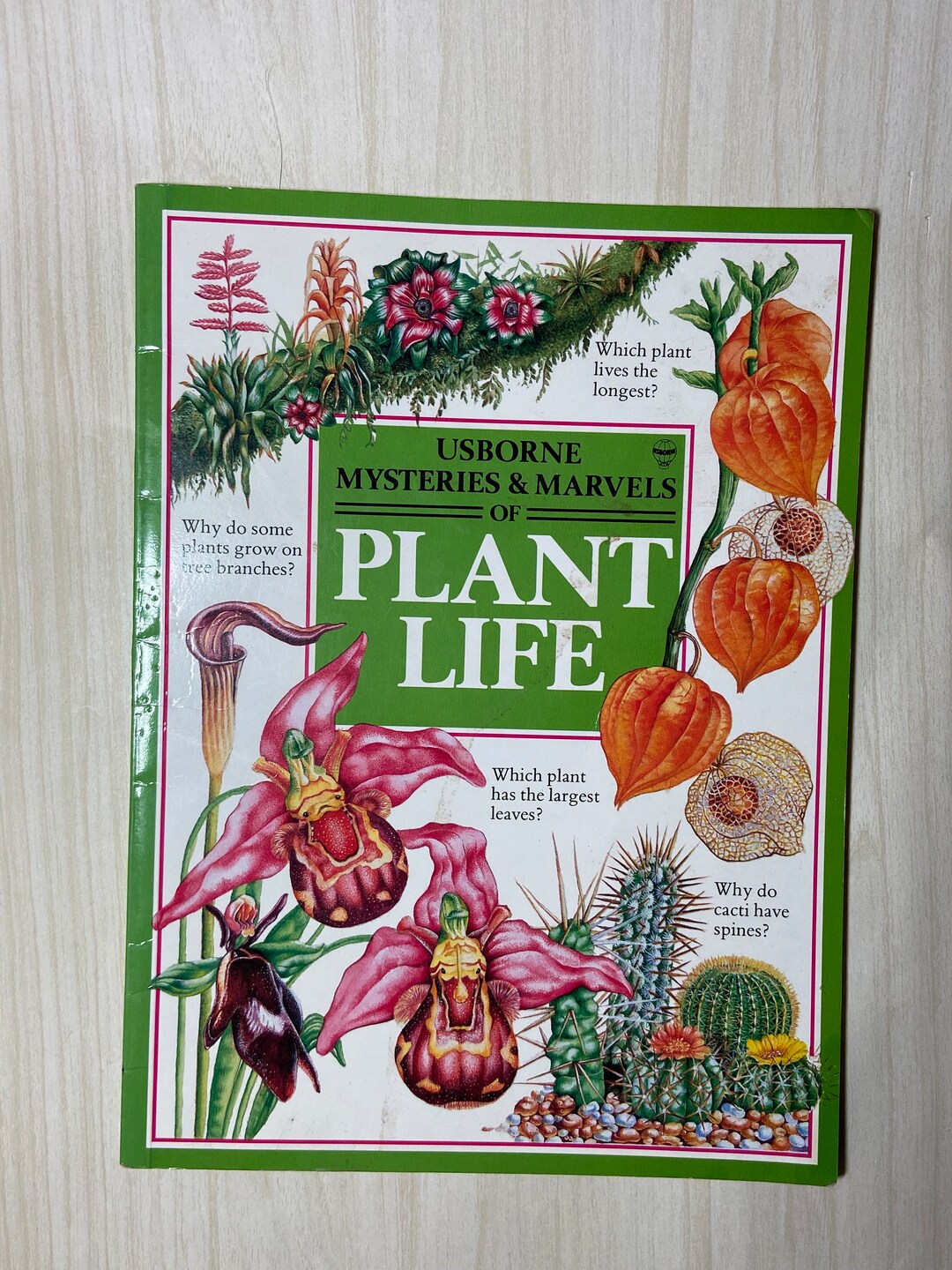 Mysteries & Marvels of Plant Life Children’s Usborne Book 80s ...