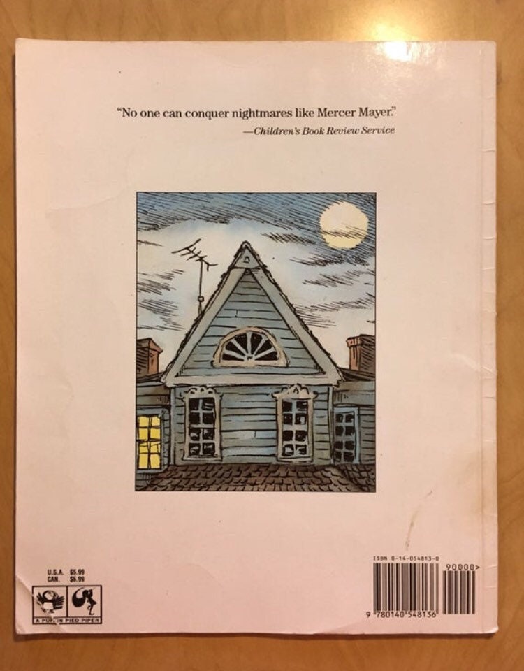 Theres Something In My Attic By Mercer Mayer Bedtime Story Nightmares ...