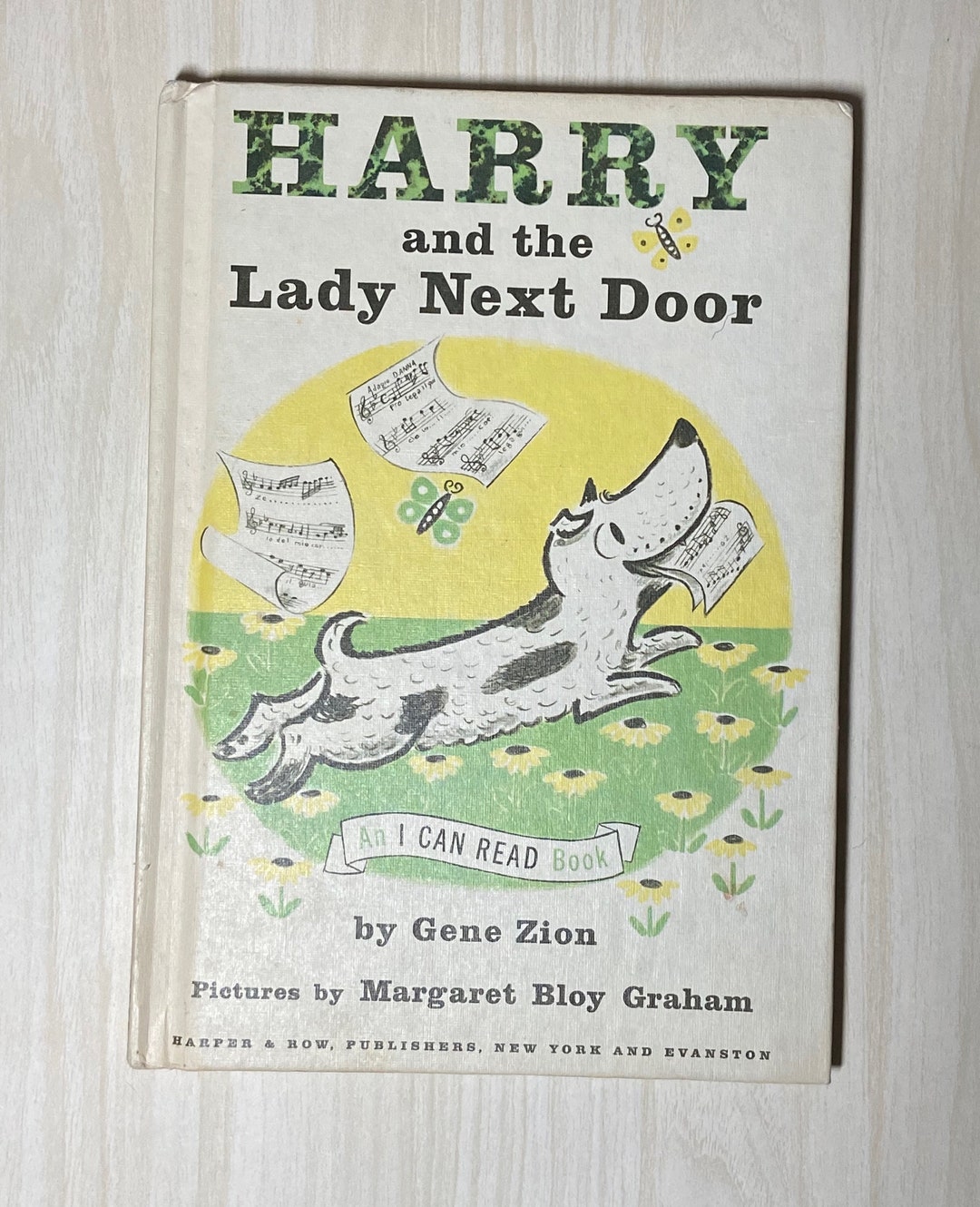 1960 HARRY and the Lady Next Door Children’s Book an I Can Read Reader ...