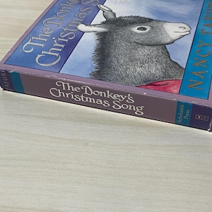 The Donkey’s Christmas Song Nativity Nancy Tafuri Children’s Board Book ...