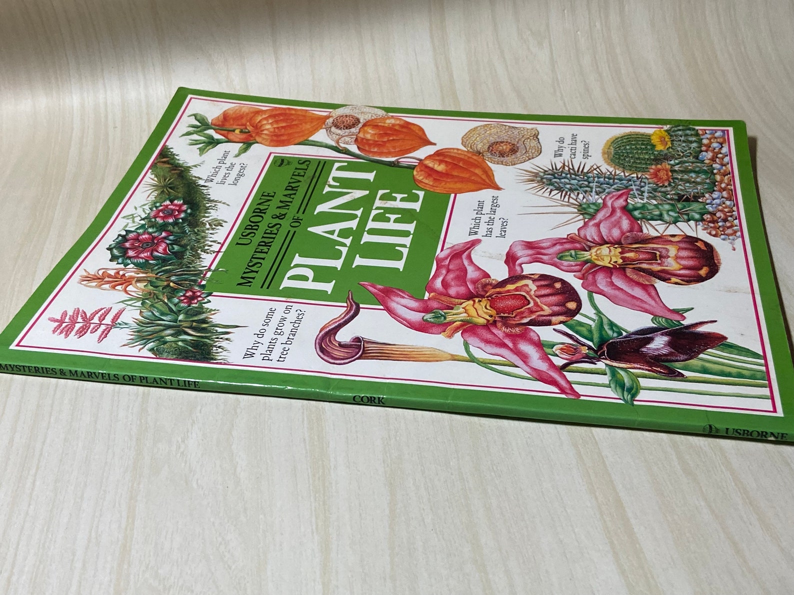 Mysteries & Marvels of Plant Life Children’s Usborne Book 80s ...