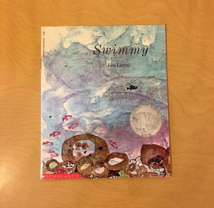 1980s SWIMMY Leo Lionni 1989 Scholastic Softcover Vintage Children’s ...