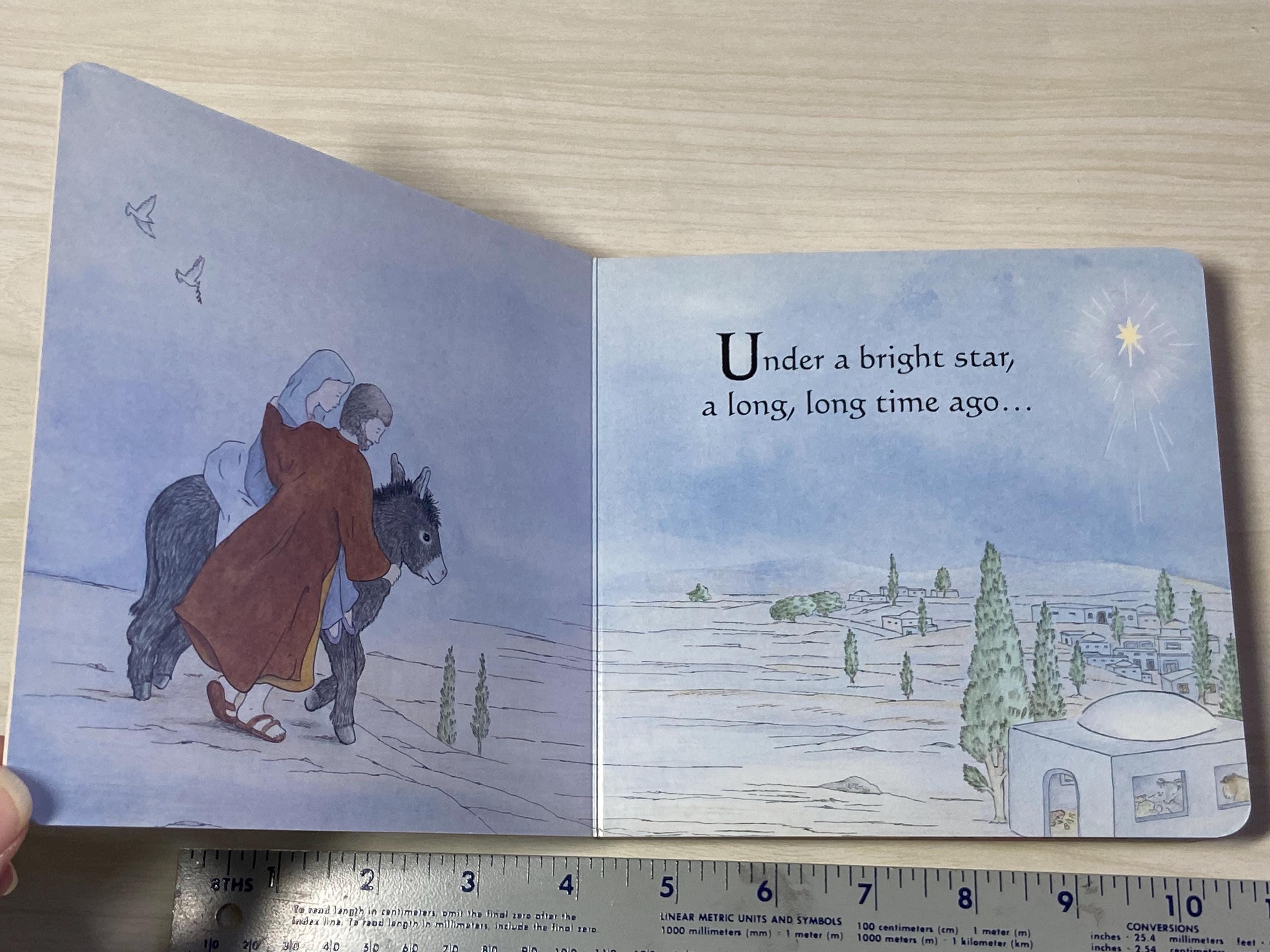 The Donkey’s Christmas Song Nativity Nancy Tafuri Children’s Board Book ...