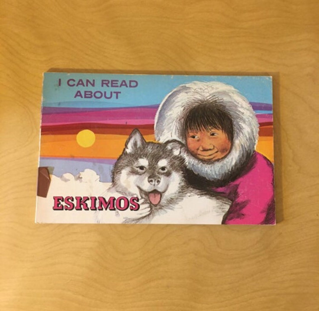 1970s ESKIMOS I Can Read About Vintage Softcover Troll Associates ...