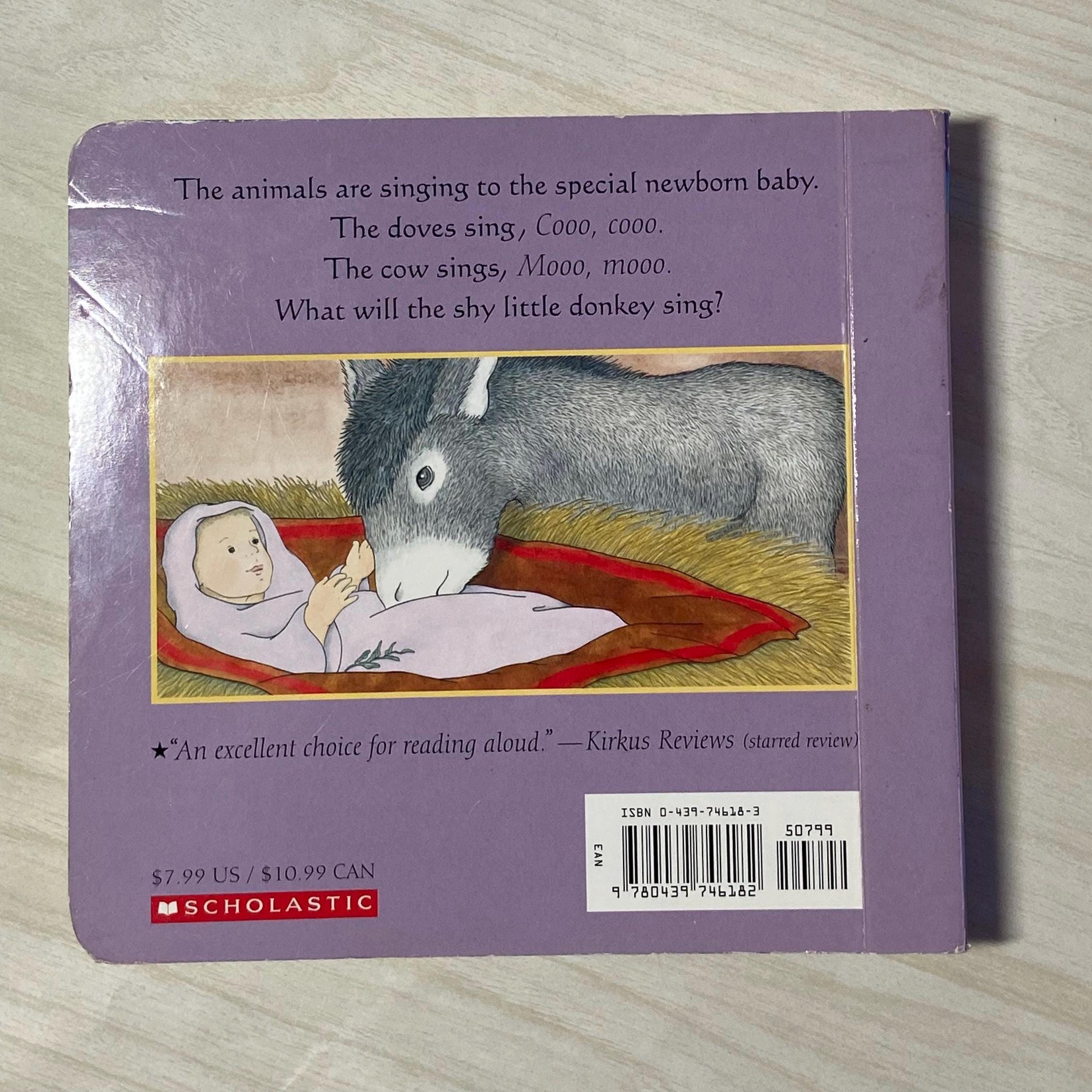 The Donkey’s Christmas Song Nativity Nancy Tafuri Children’s Board Book ...