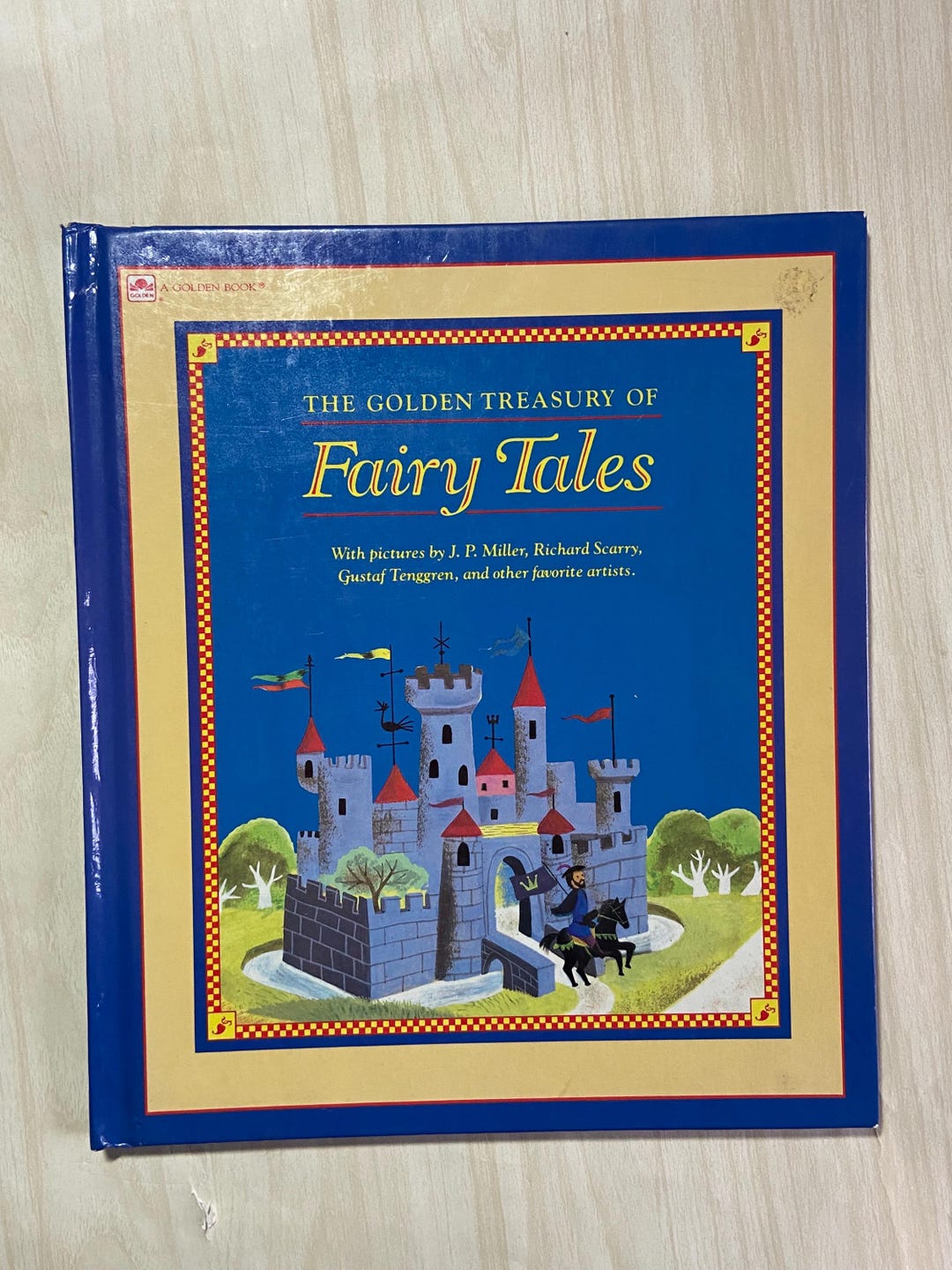 1980s the Golden Treasury of Fairy Tales Storybook Classic Treasury ...