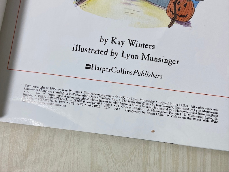 The Teeny Tiny GHOST by Kay Winters Book 90s Illustrated Children’s ...