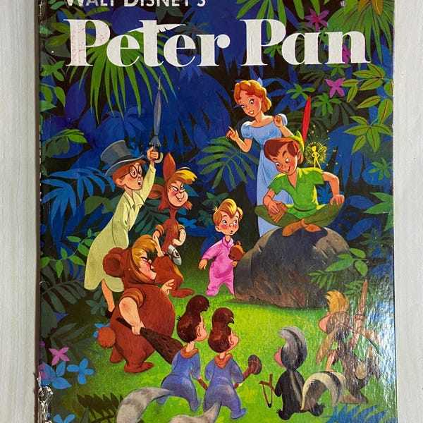 Peter Pan Golden Book - Etsy