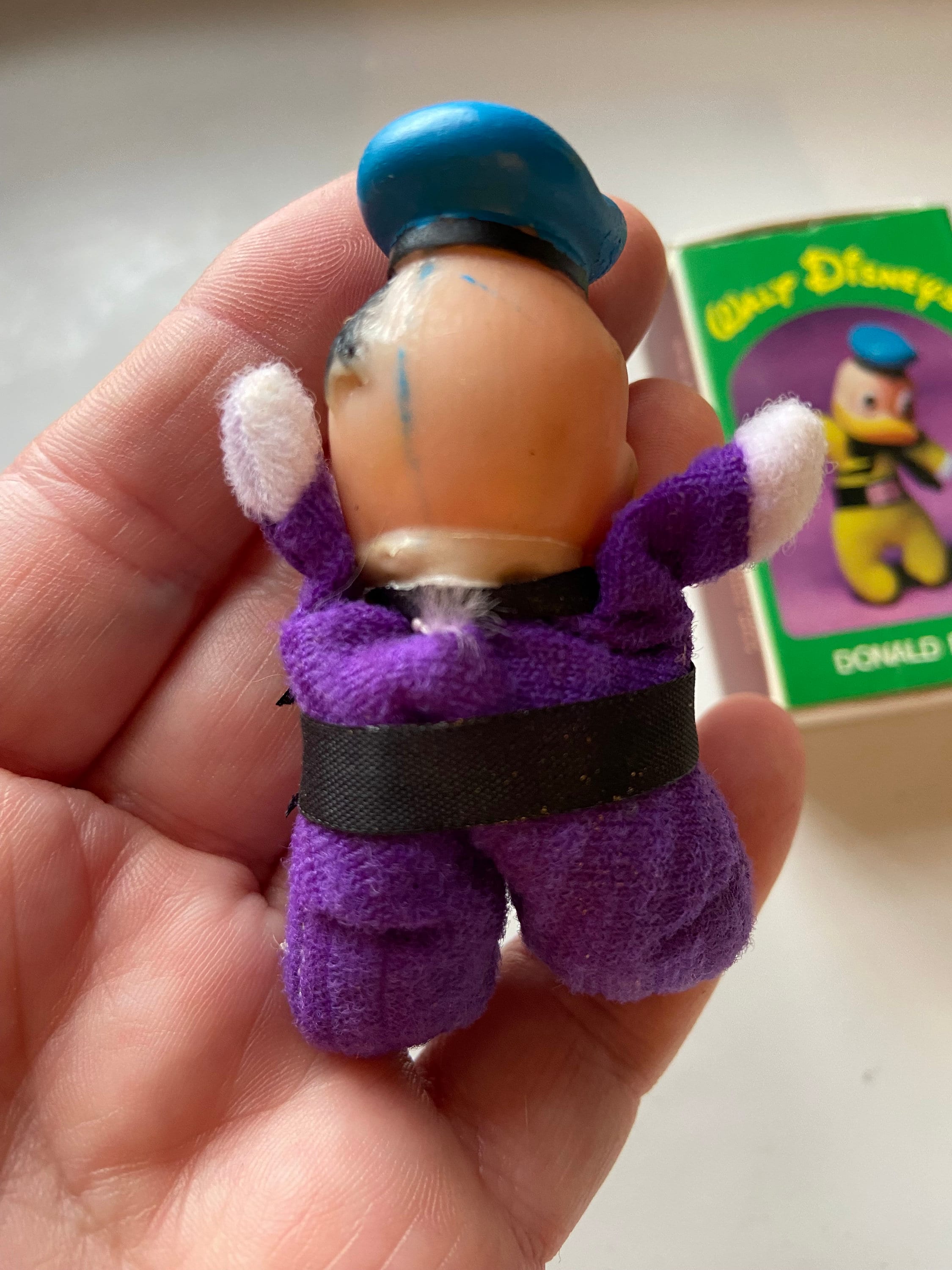 Matchbox Doll DONALD DUCK Walt Disney 3 Vintage Tiny Beanie Collectible ...