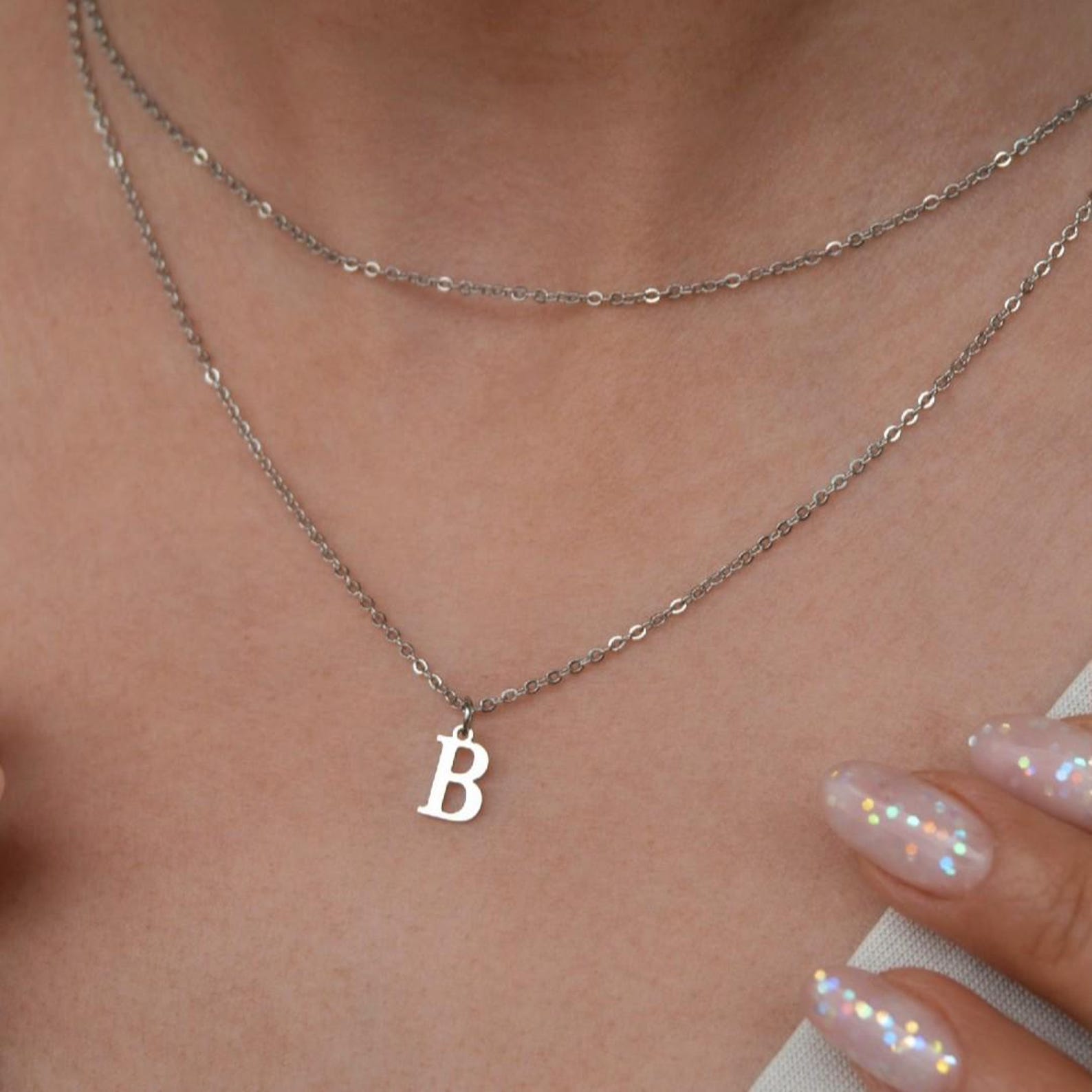 Personalized Initial Waist Chain: Gold or Silver Belly Chain - Etsy