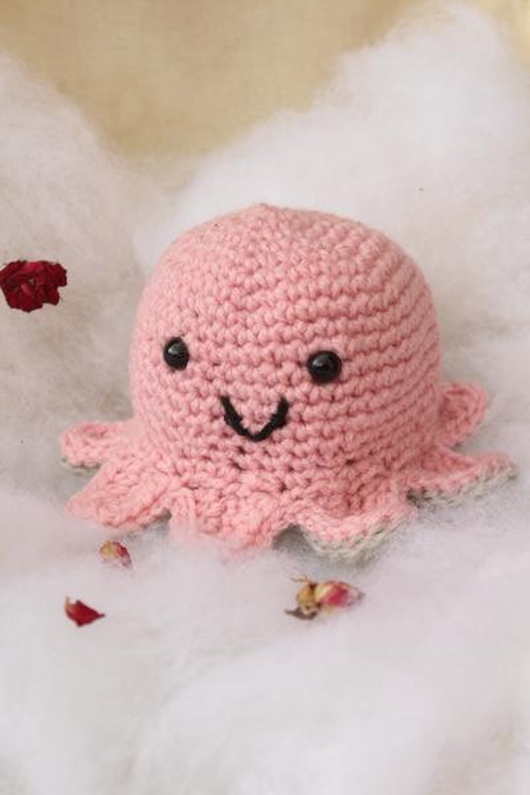 Stuffed Octopus, Octopus Emotions, Reversible Octopus, Happy Smiling ...