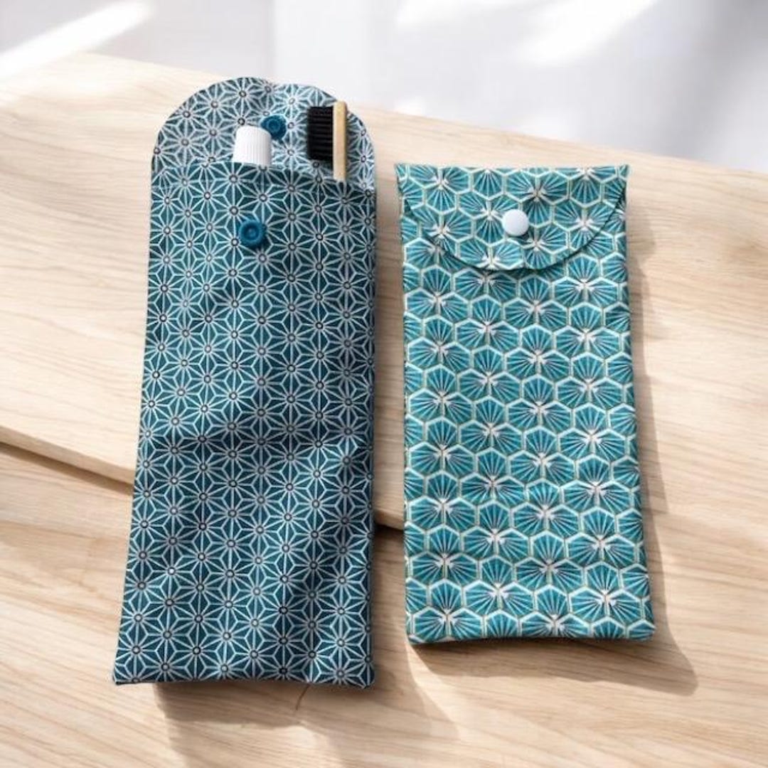 Toothbrush and Toothpaste Pouch, Solid Soap Pouch, Waterproof Nomad ...