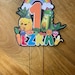 Hey Bear Dancing Fruits Cake Topper - Etsy