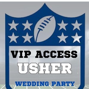 Football Groomsmen Proposal Ticket – Unique Groomsmen Invite for ...