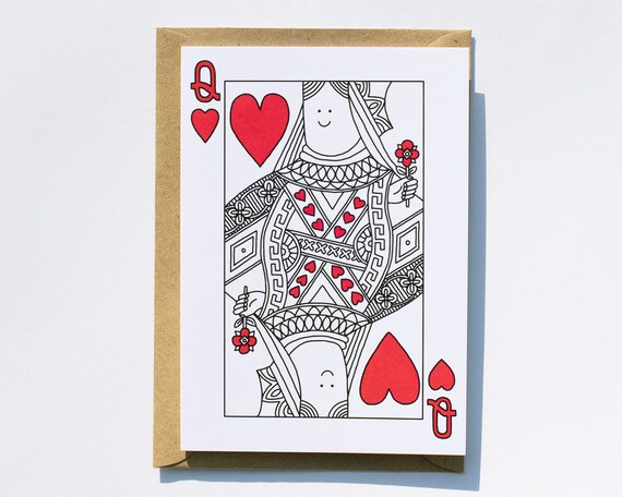 Queen Card Drawing Queen Card Photos, Images & Pictures | Shutterstock