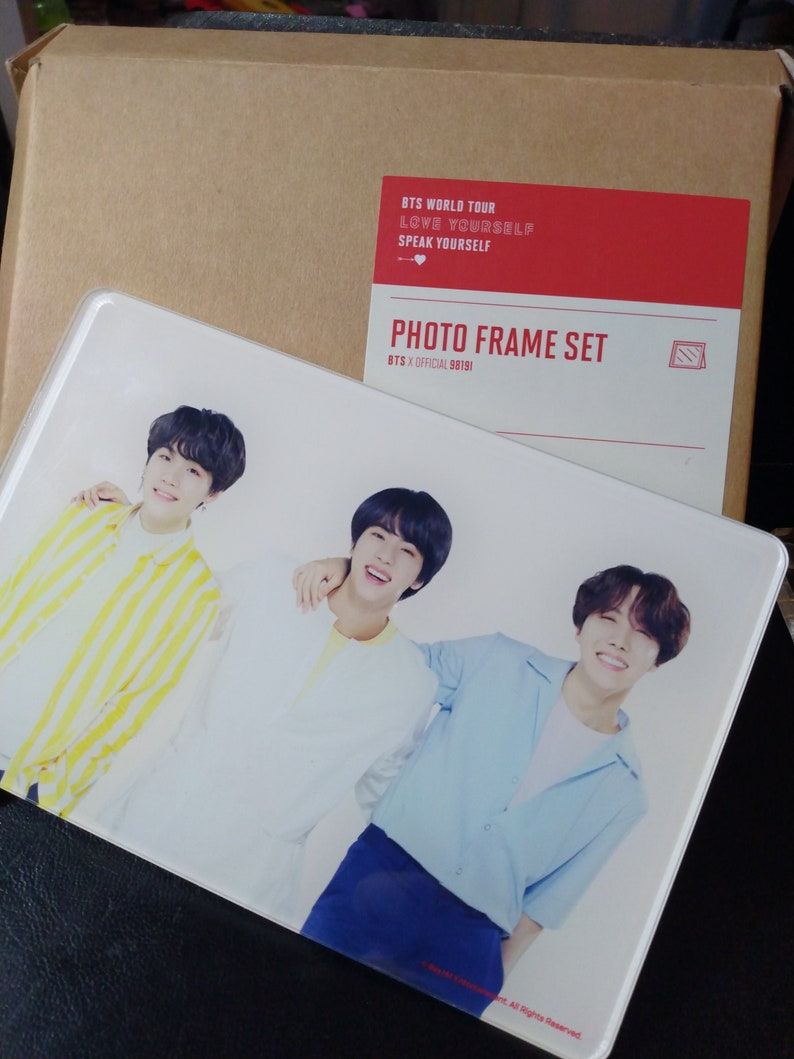BTS Photo Frame Set - Etsy