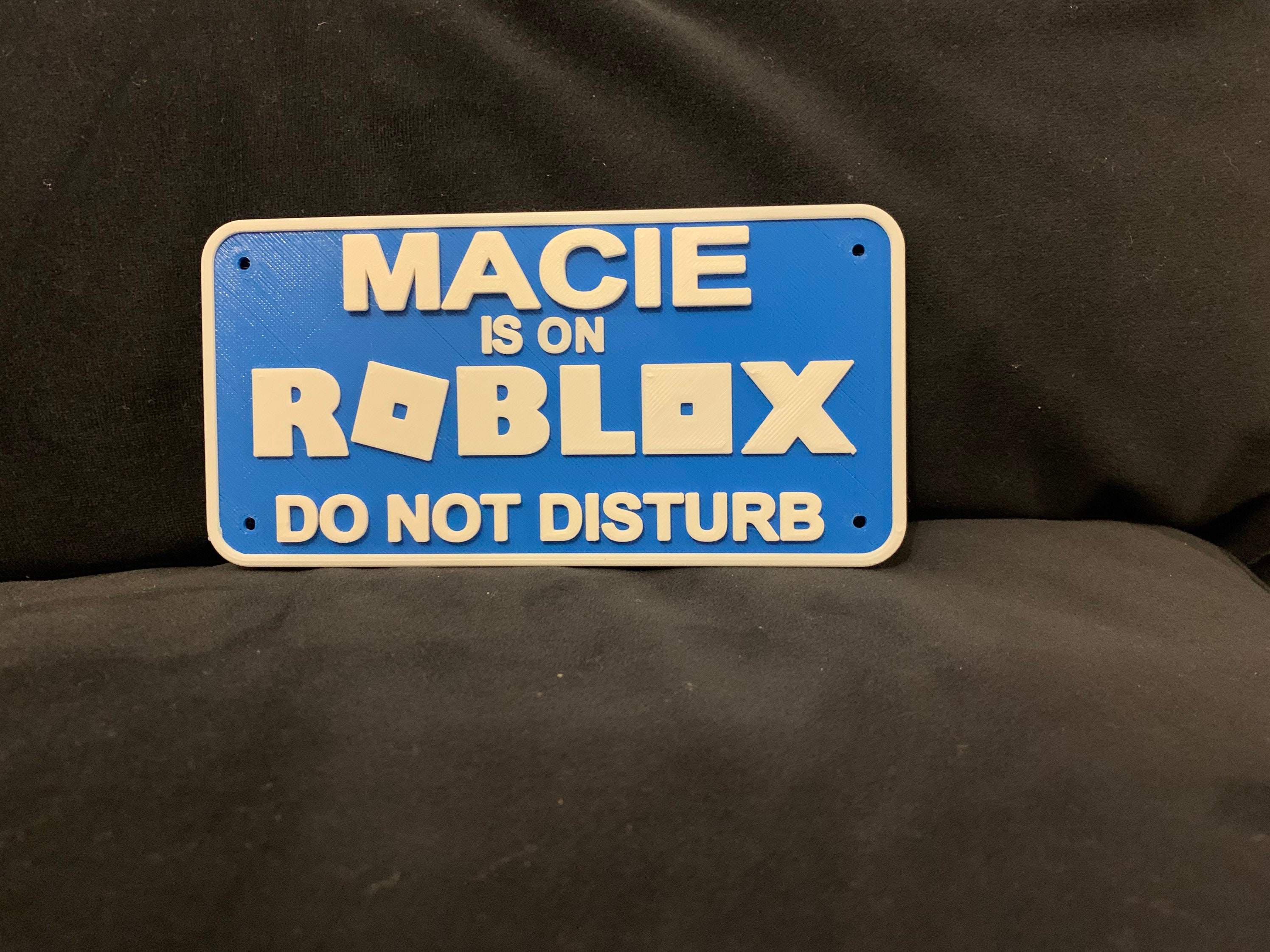 PERSONALISED 3D ROBLOX SIGNS | Etsy