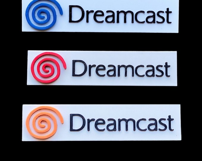 Sega Dreamcast Logo Shelf Sign/fridge Magnet Retro Video Games Logo ...
