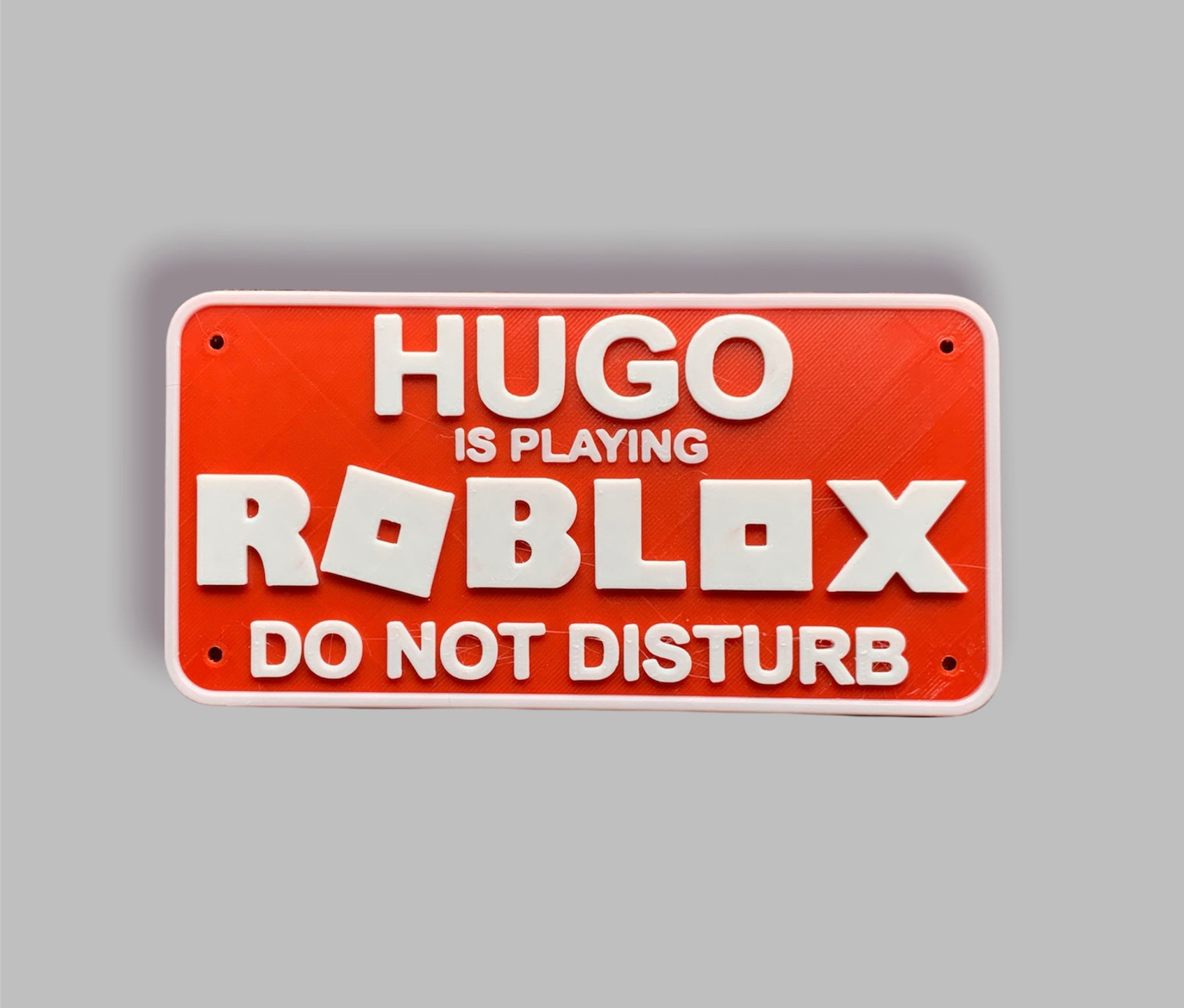 PERSONALISED 3D ROBLOX SIGNS - Etsy UK