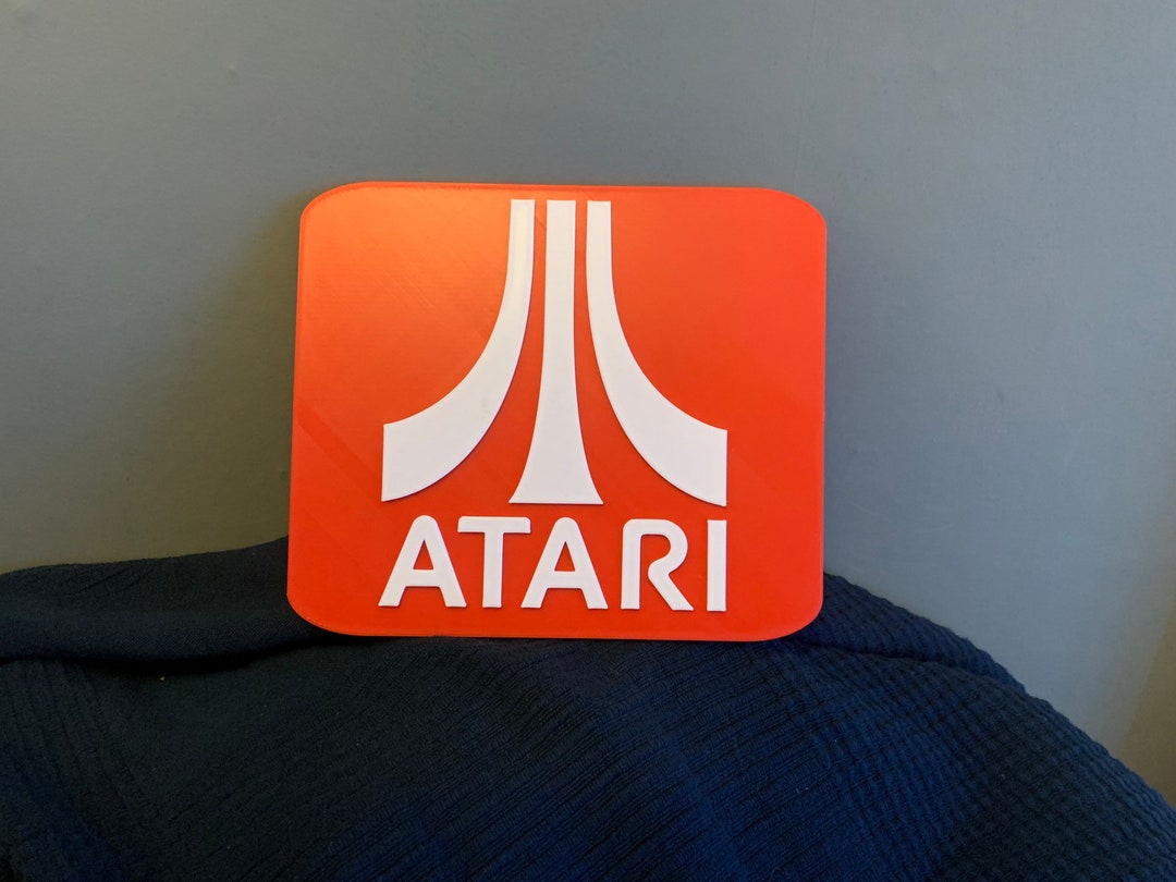 3D ATARI LOGO - Etsy