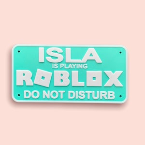 PERSONALISED 3D ROBLOX SIGNS - Etsy UK