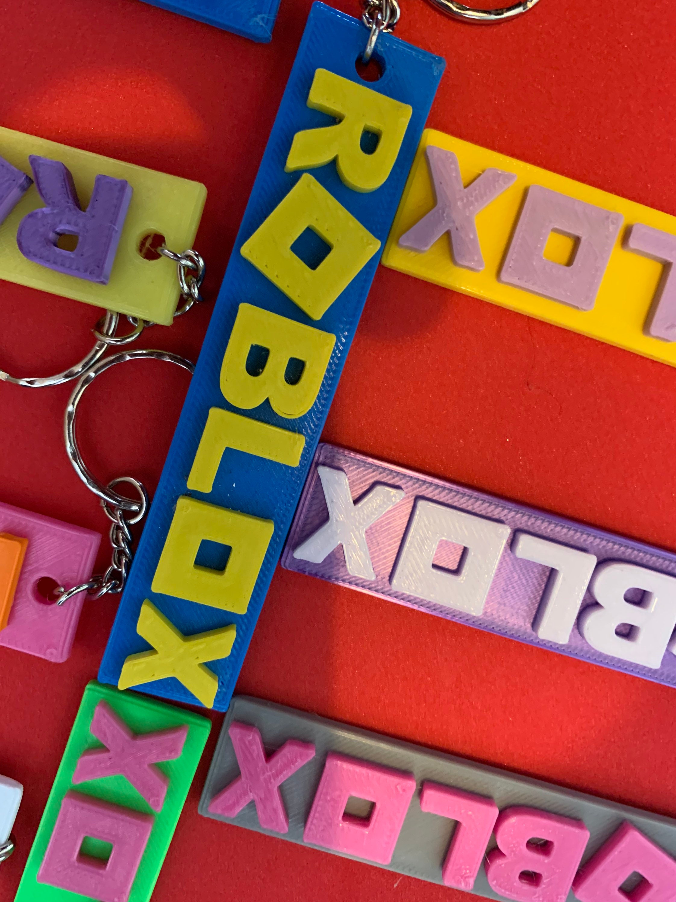 ROBLOX 3D KEYRING - Etsy UK