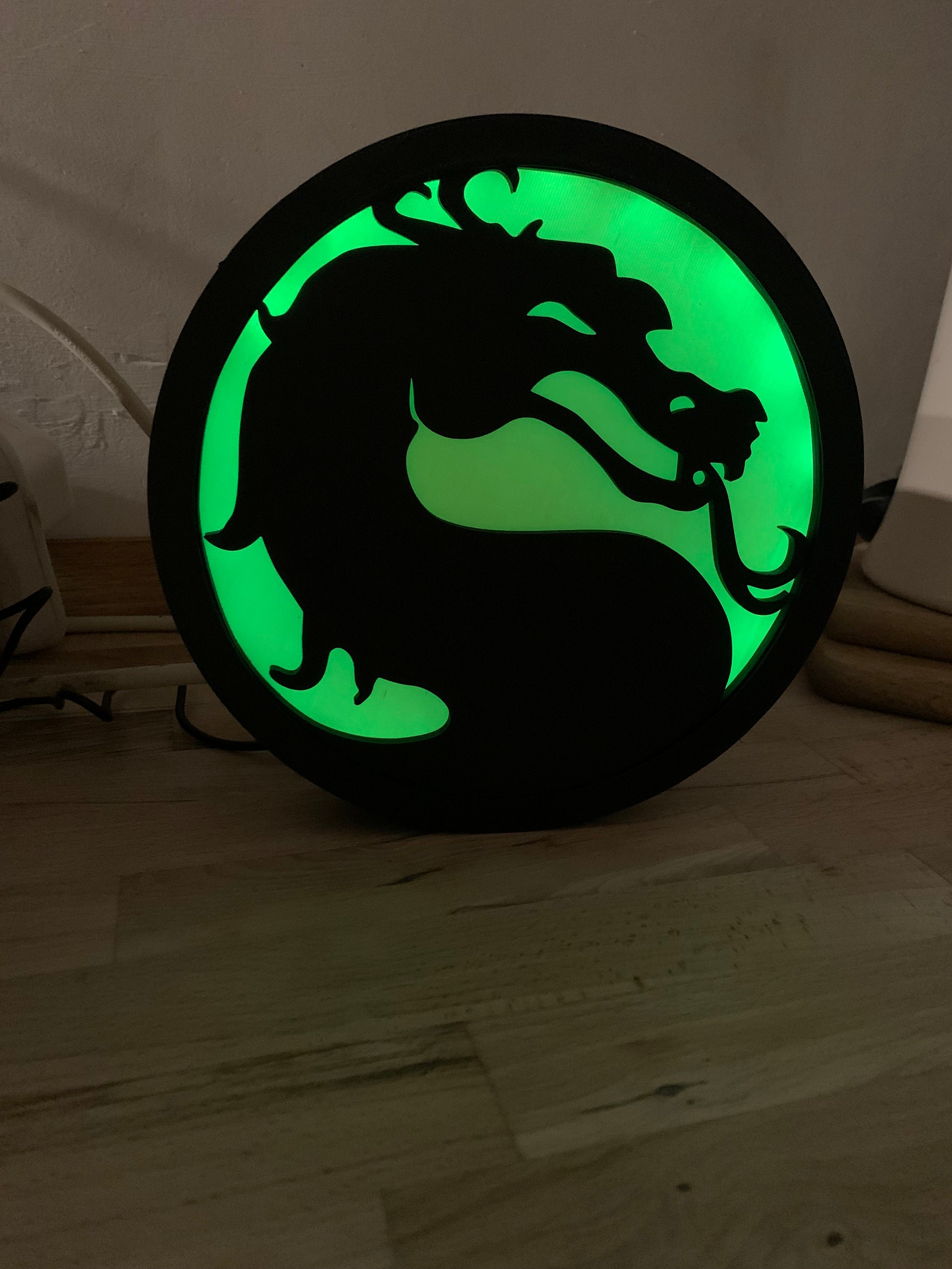 Mortal Kombat LED Light - Etsy