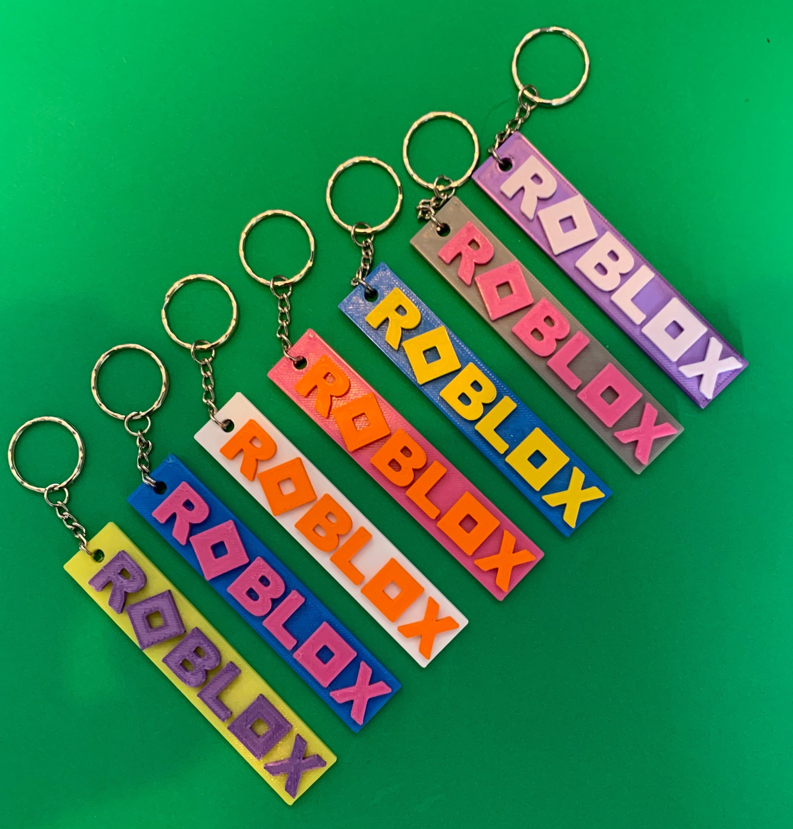 ROBLOX 3D KEYRING | Etsy UK
