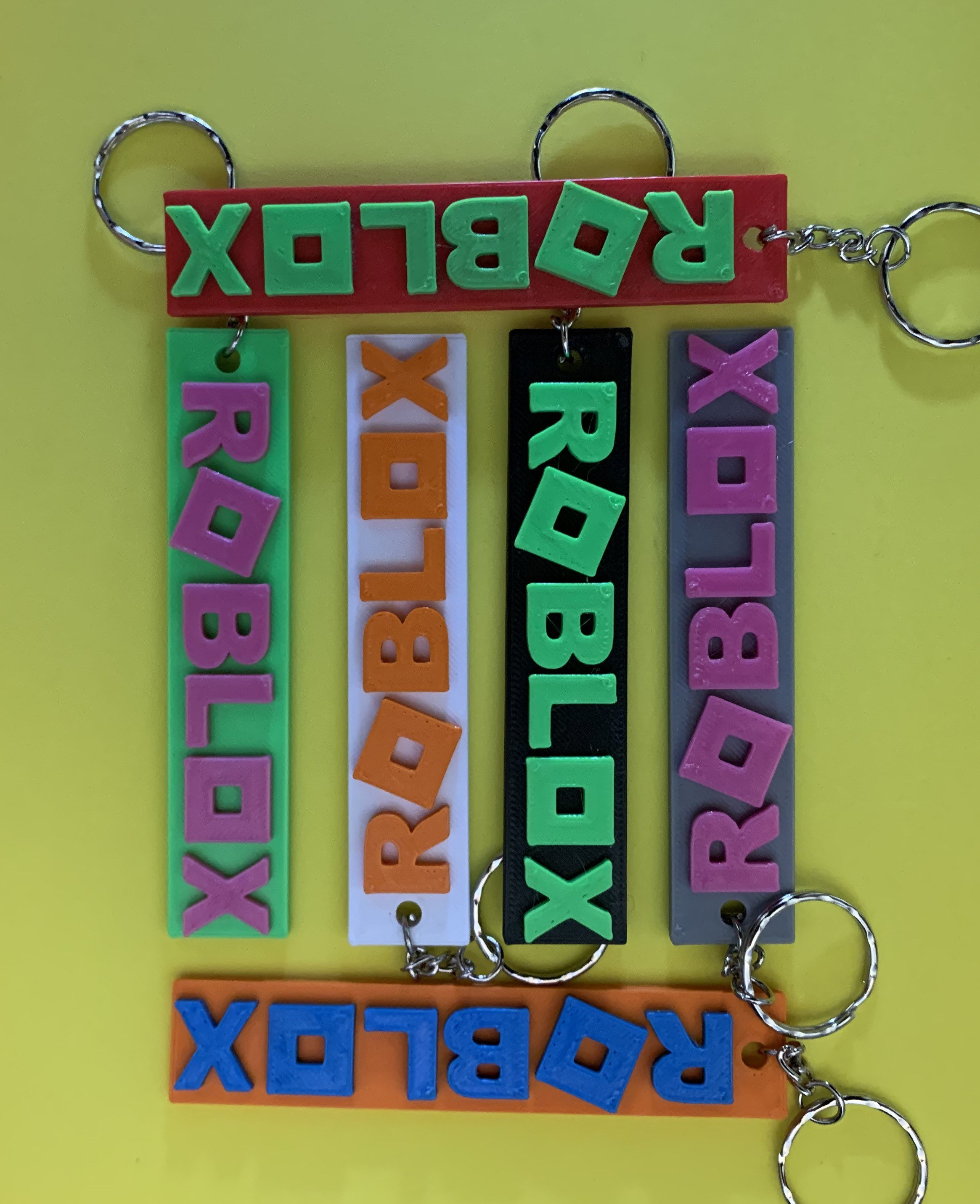 ROBLOX 3D KEYRING - Etsy UK